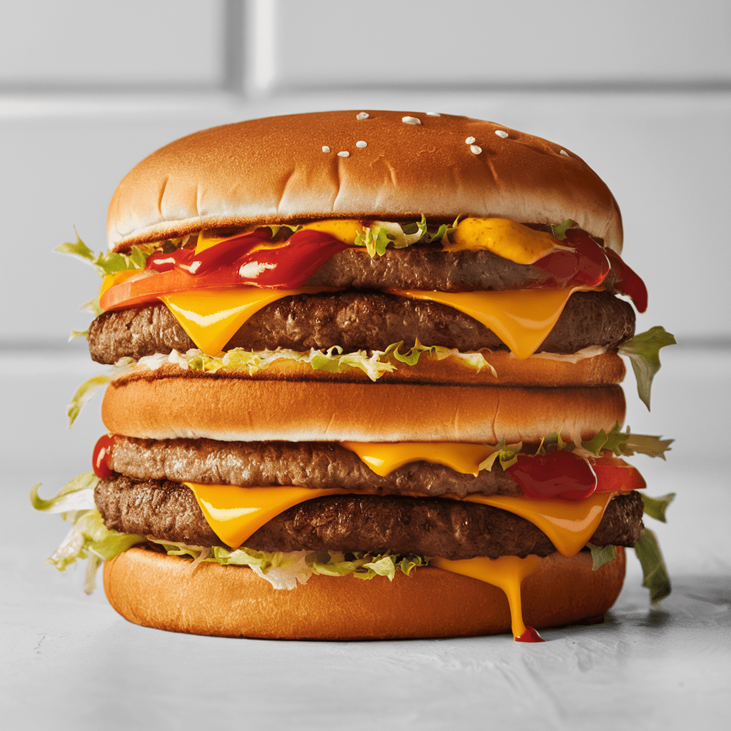 MCD Menu - Double Cheeseburger
